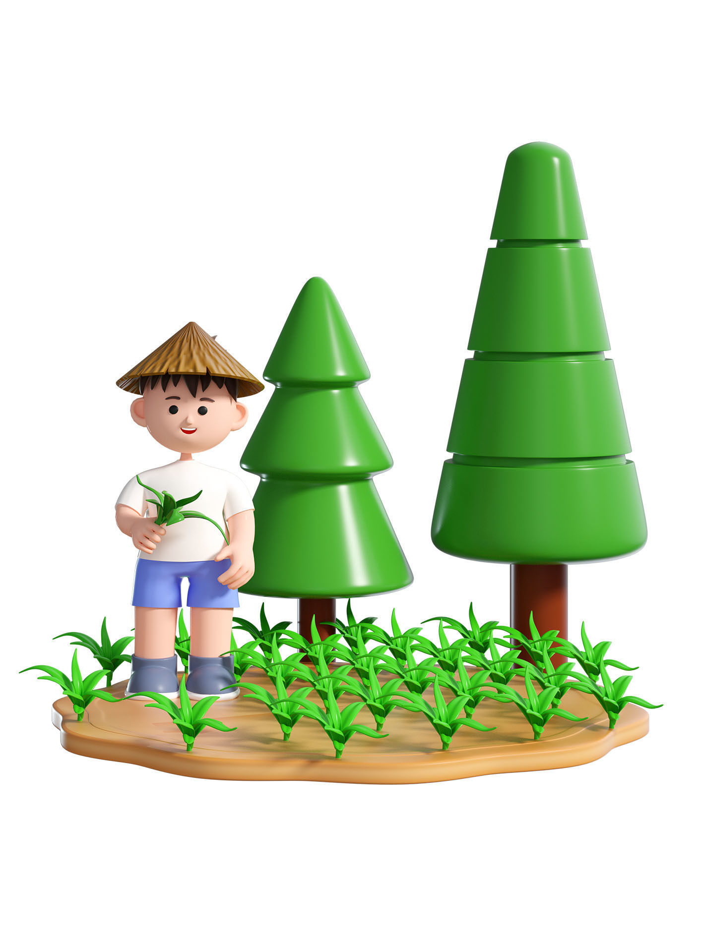 C4D model - cartoon boys and children 3D model | CGTrader