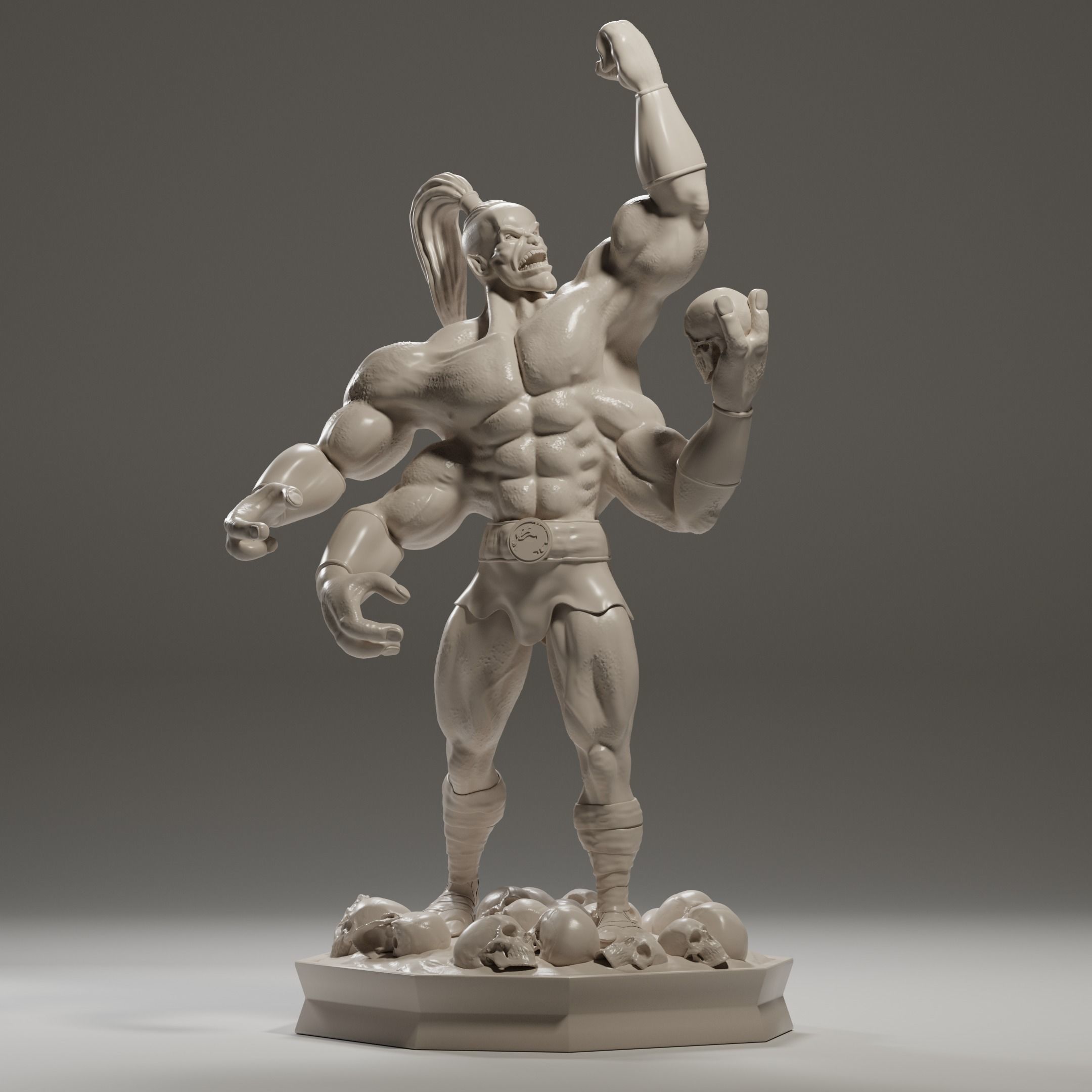 Goro - Mortal Kombat - collectible 3D model 3D printable | CGTrader