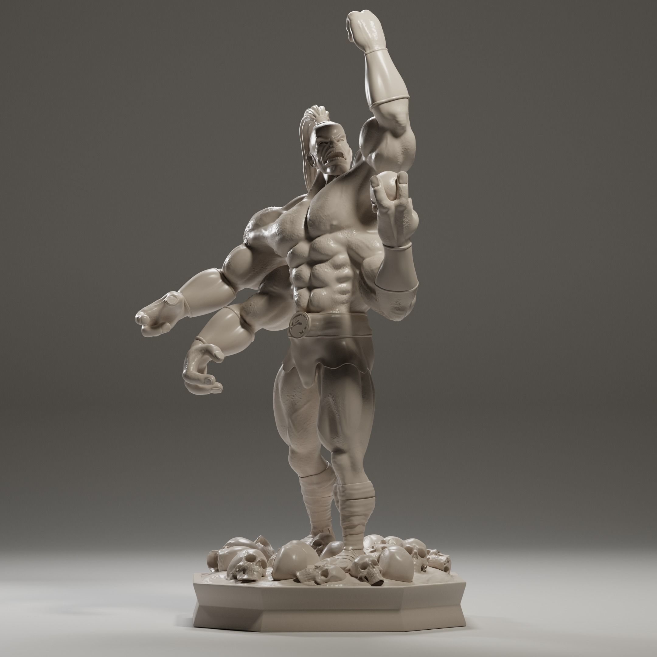Goro - Mortal Kombat - collectible 3D model 3D printable | CGTrader