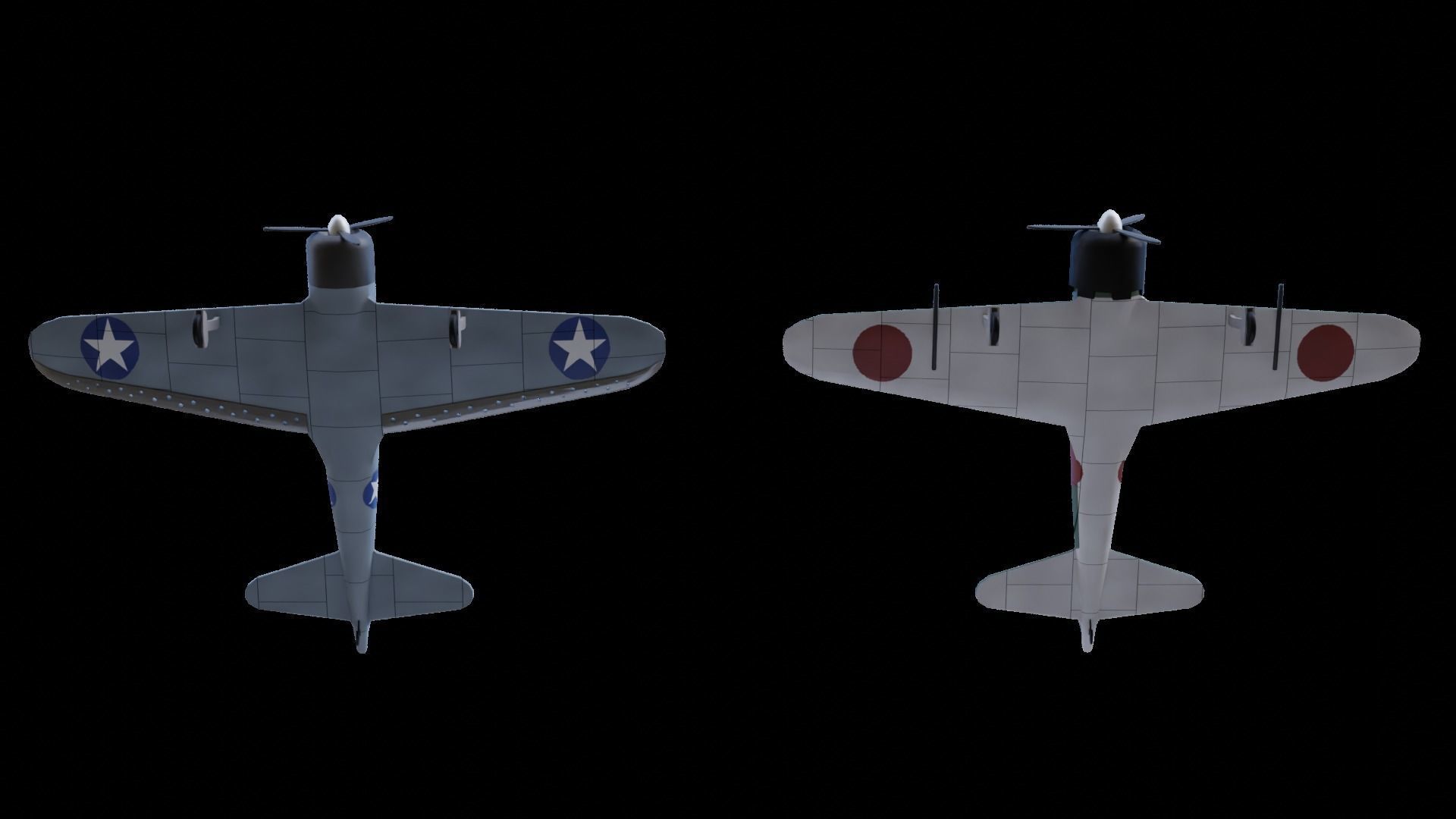 World War 2 Planes 3D model | CGTrader