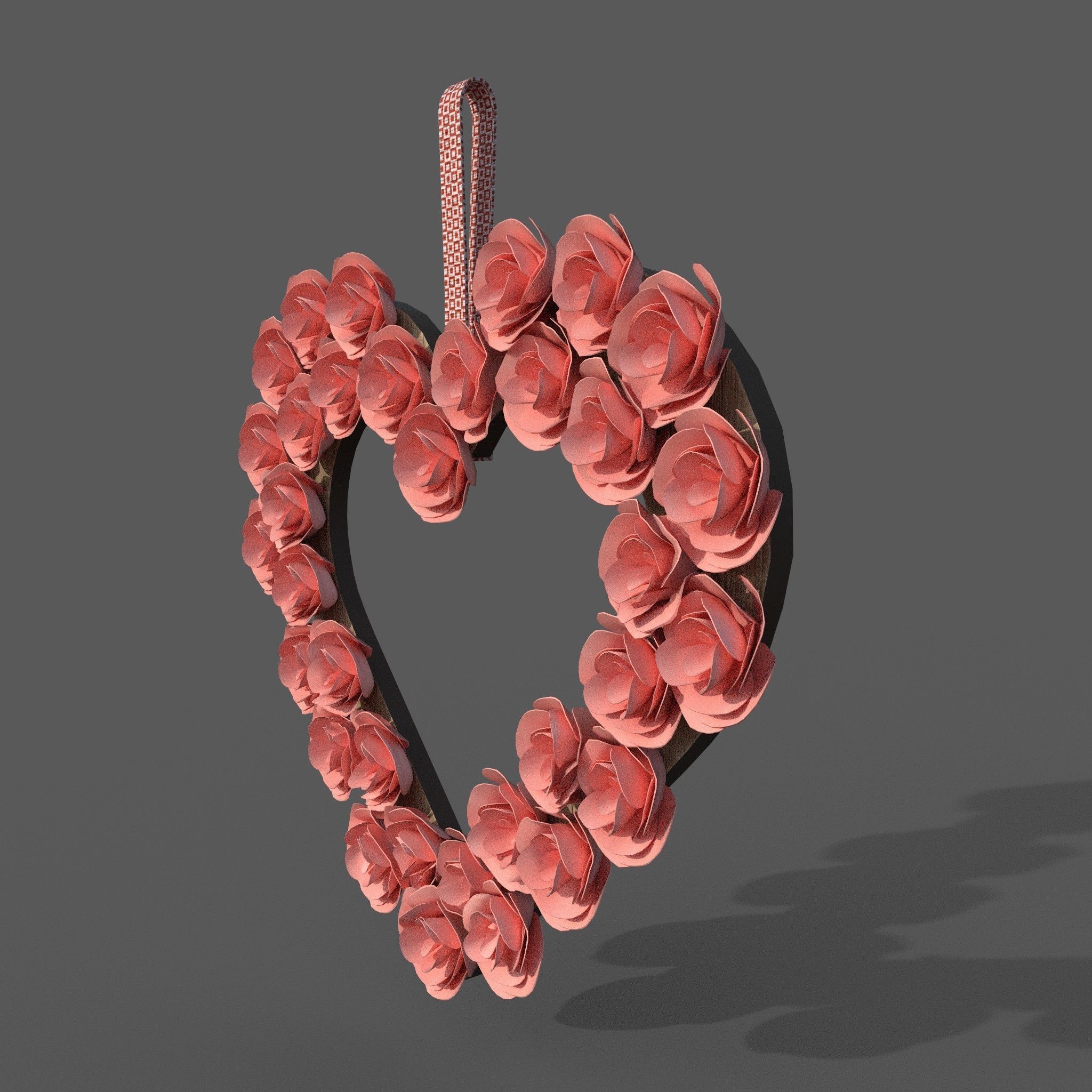 Wreaths with roses 3D model | CGTrader