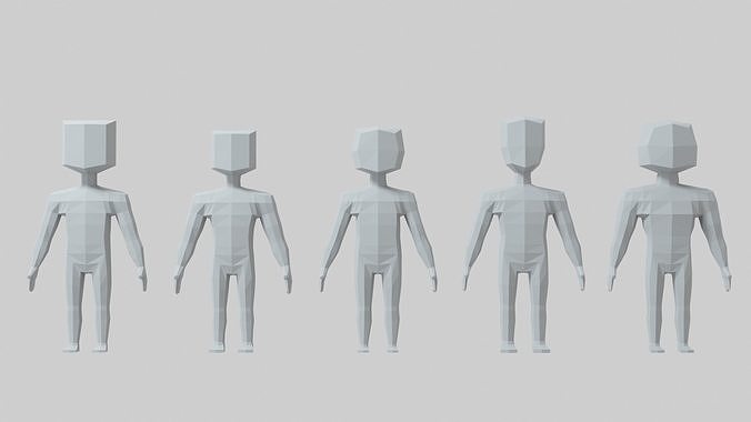 Mini Character 3D model | CGTrader