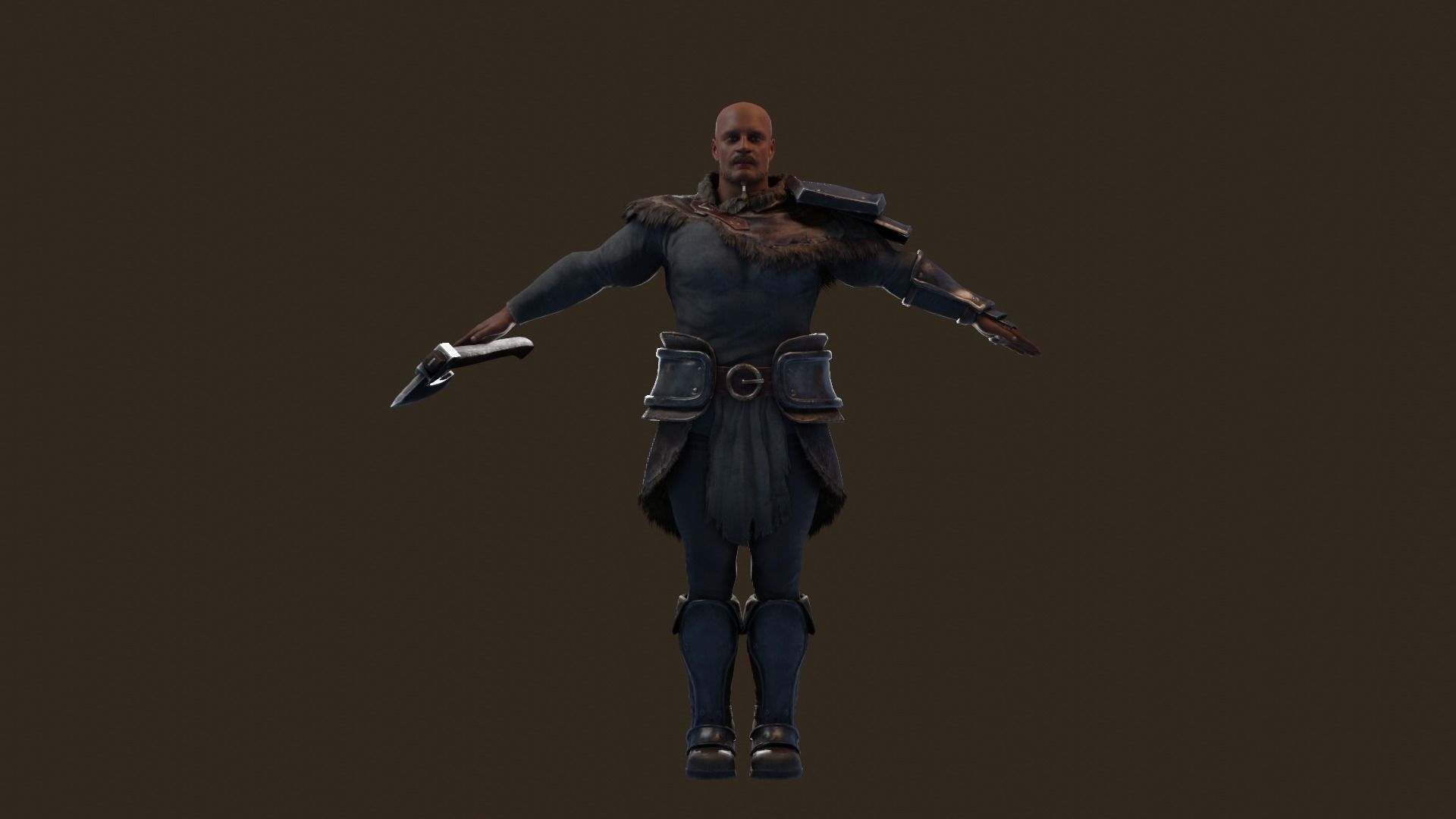 3D model Realistic Male Full body character VR / AR / low-poly | CGTrader