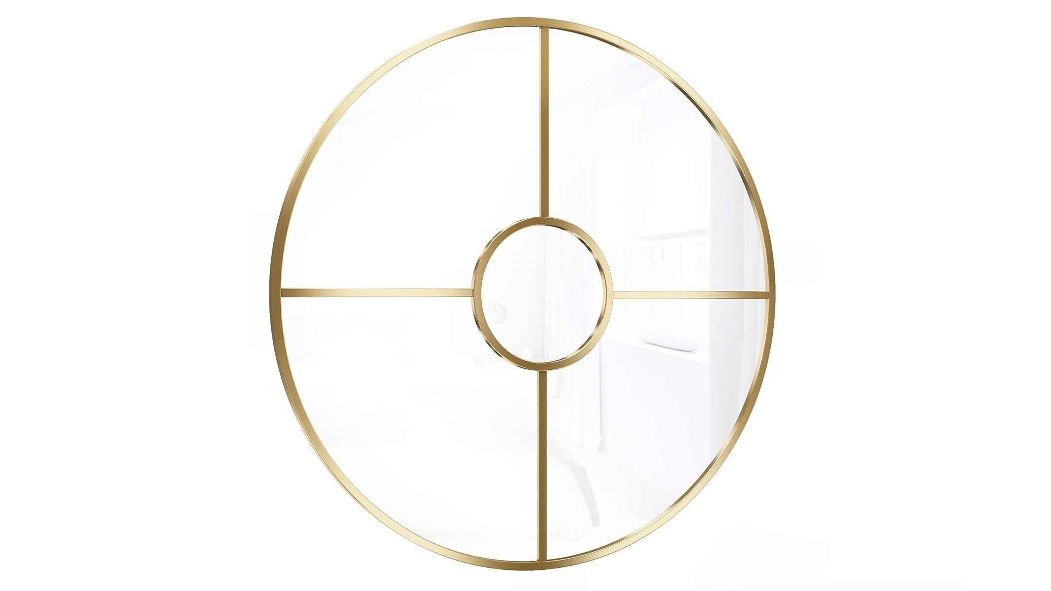 Mirror in a metal frame GZ-M1031 3D model | CGTrader