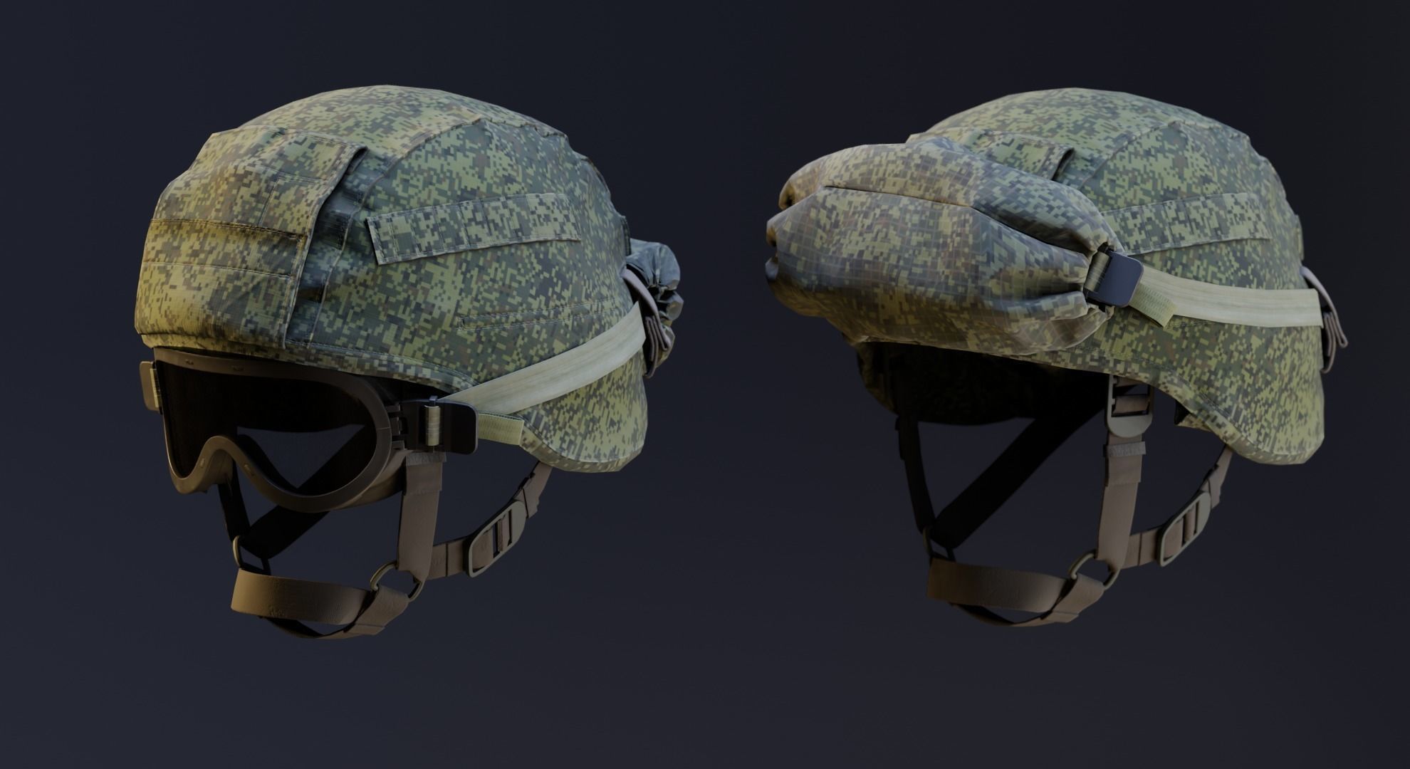 3D model Modern Russian Soldier Ratnik VR / AR / low-poly | CGTrader