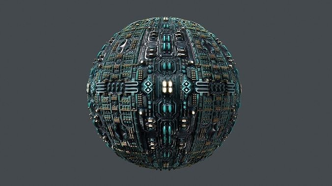 Cyberpunk Seamless PBR Texture 04 Texture | CGTrader