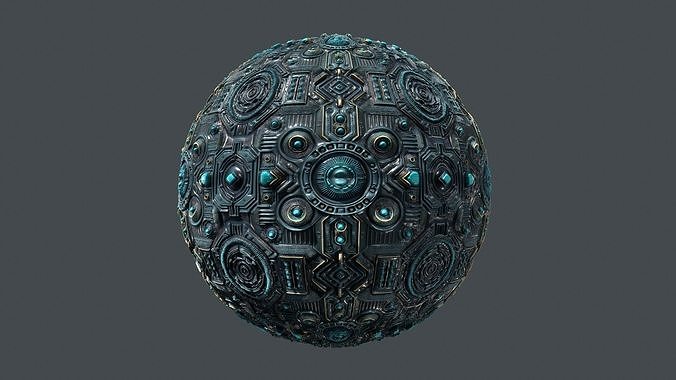 Cyberpunk Seamless PBR Texture 05 Texture | CGTrader
