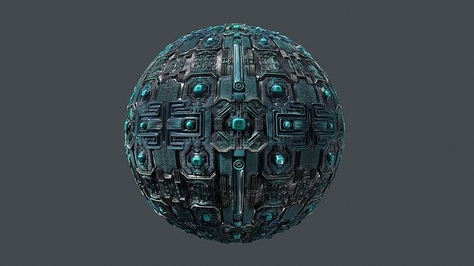 Cyberpunk Seamless PBR Texture 07 Texture | CGTrader