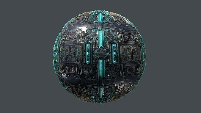 Cyberpunk Seamless PBR Texture 11 Texture | CGTrader