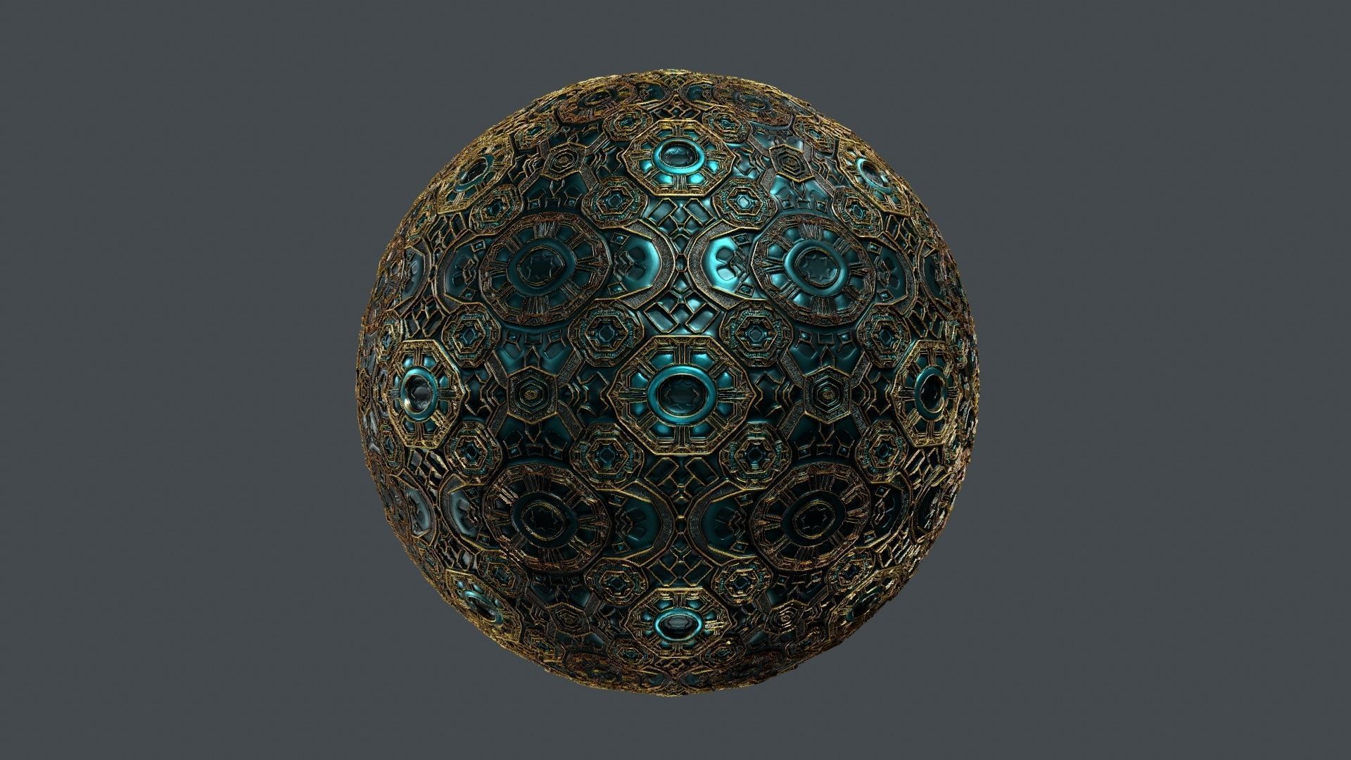 Steampunk Seamless PBR Texture 03 Texture | CGTrader