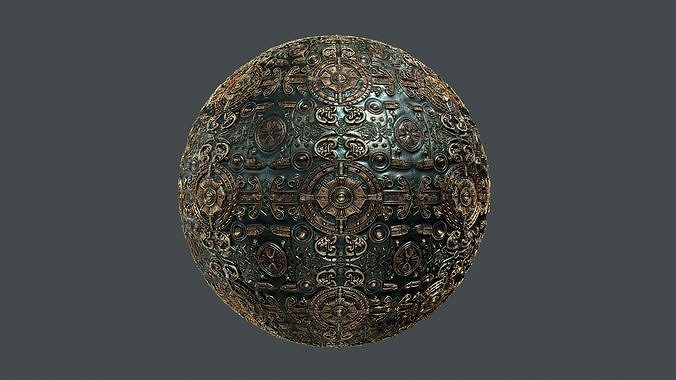 Steampunk Seamless PBR Texture 15 Texture | CGTrader