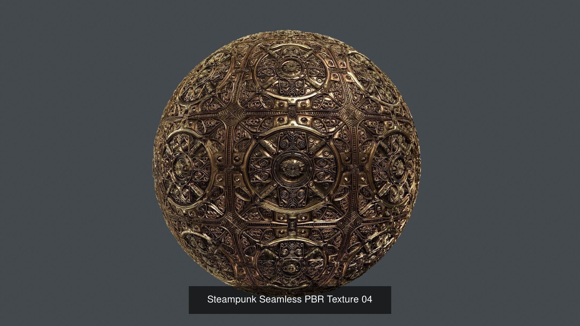 15 Steampunk Seamless PBR Textures 3D Model Collection | CGTrader