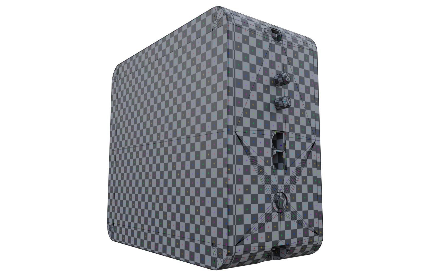 3D model UPS CDP - Uninterruptible Power Supply VR / AR / low-poly ...