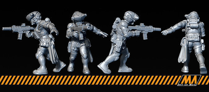 Devgru 3D model 3D printable | CGTrader