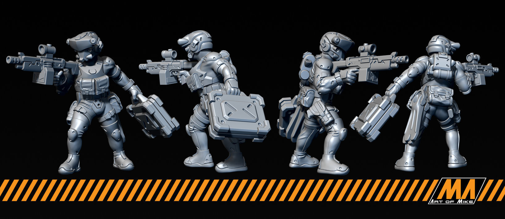 Devgru 3D model 3D printable | CGTrader