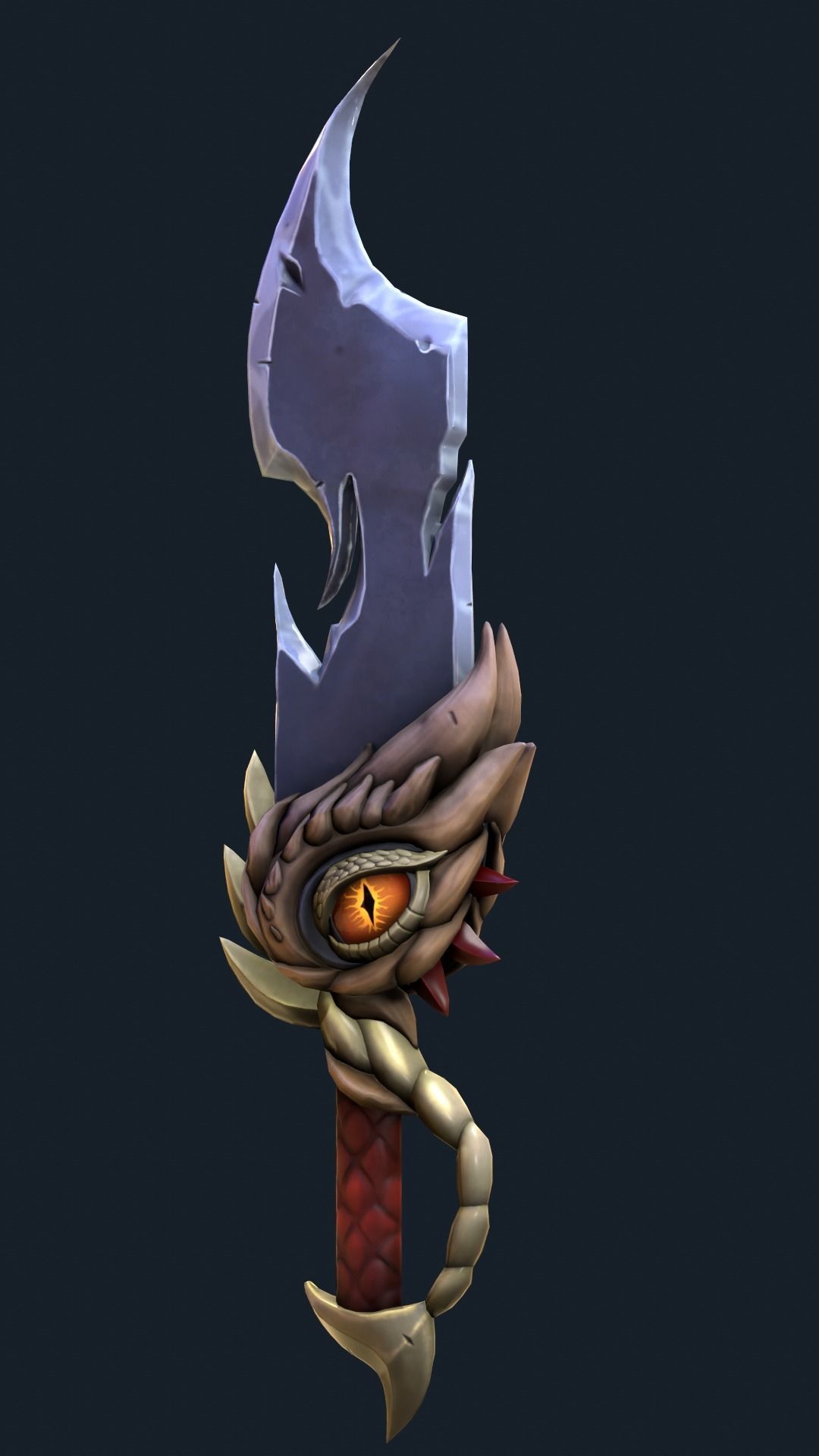 3D model Fireball Dagger 3d Model VR / AR / low-poly | CGTrader