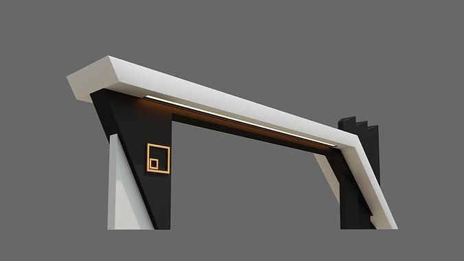 Main Gate ID074 free 3D model | CGTrader