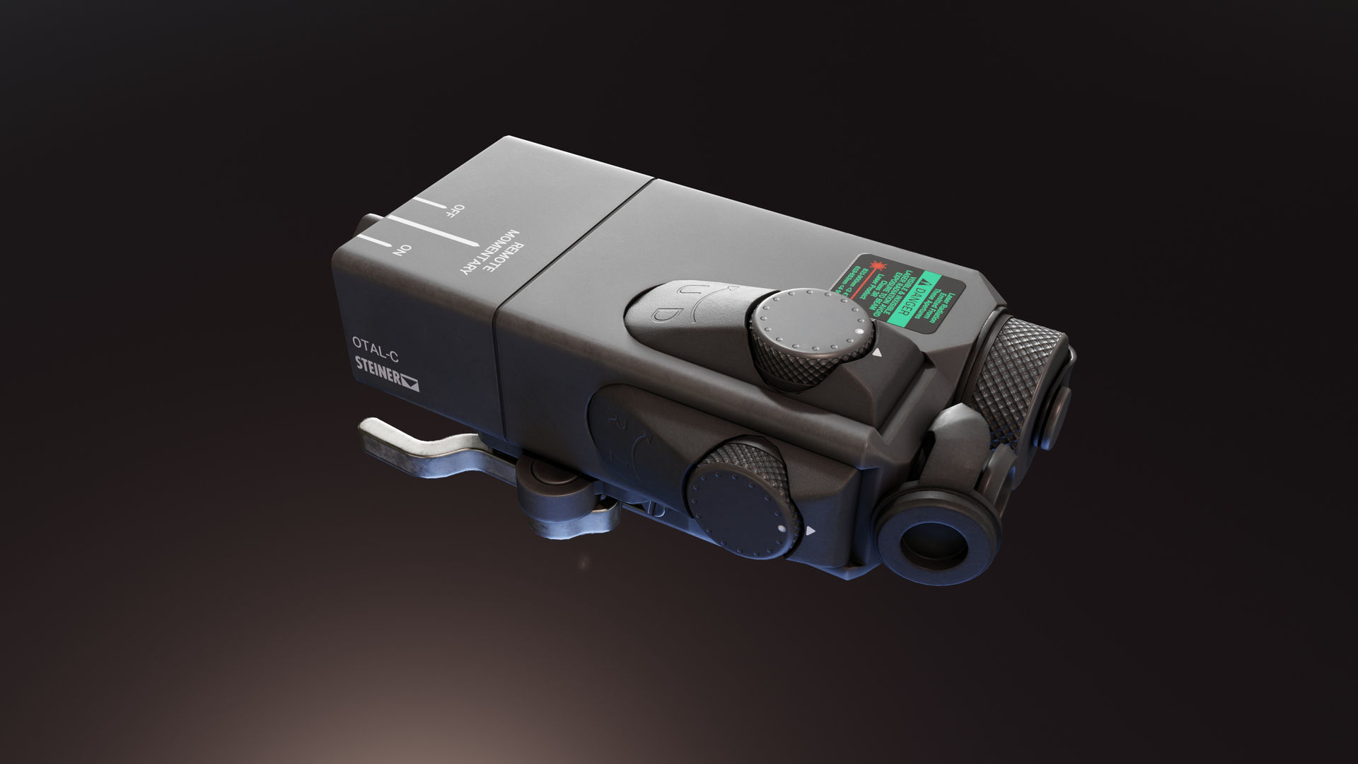 3D model OTAL C IR Offset Aiming Laser VR / AR / low-poly | CGTrader