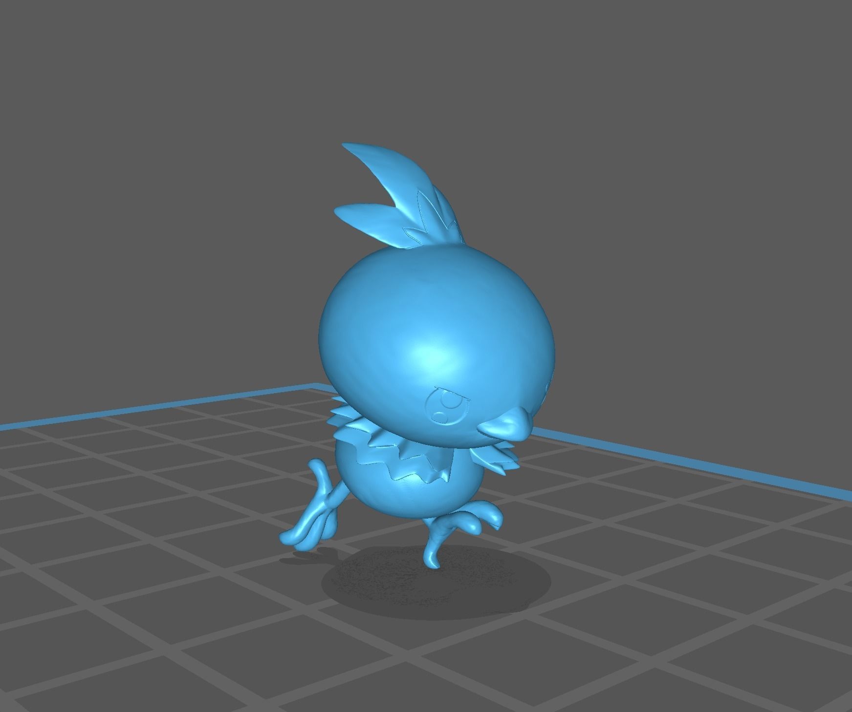 Torchic pokemon 3D print model 3D model 3D printable | CGTrader