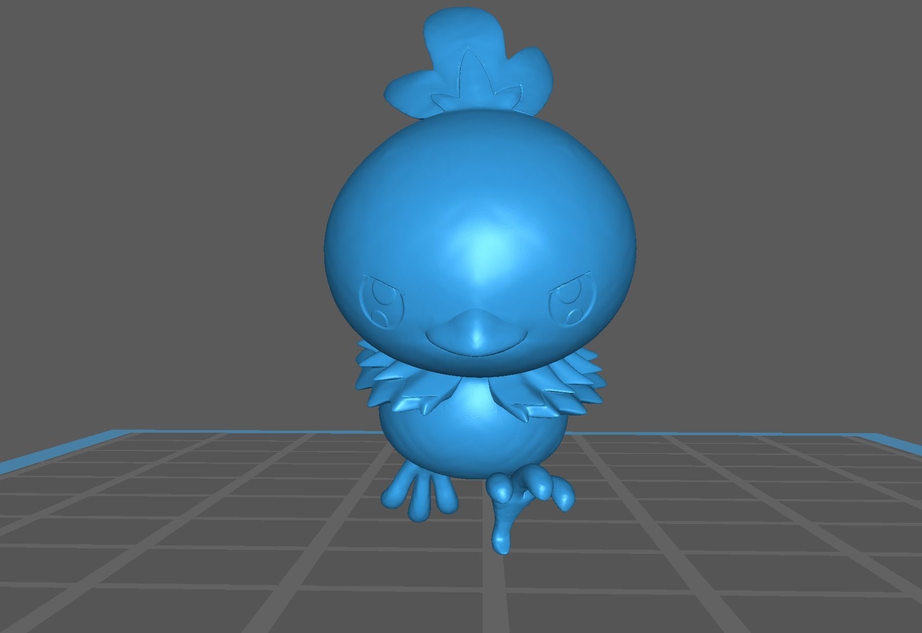 Torchic pokemon 3D print model 3D model 3D printable | CGTrader