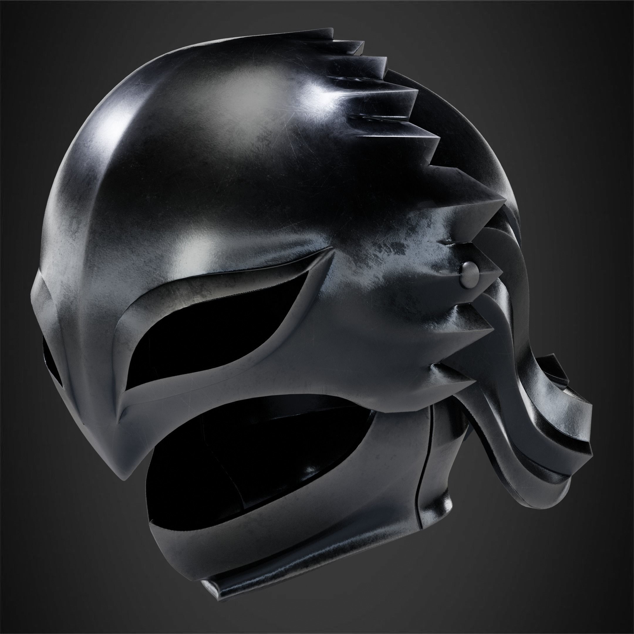 Berserk Griffith Helmet for Cosplay 3D model 3D printable | CGTrader