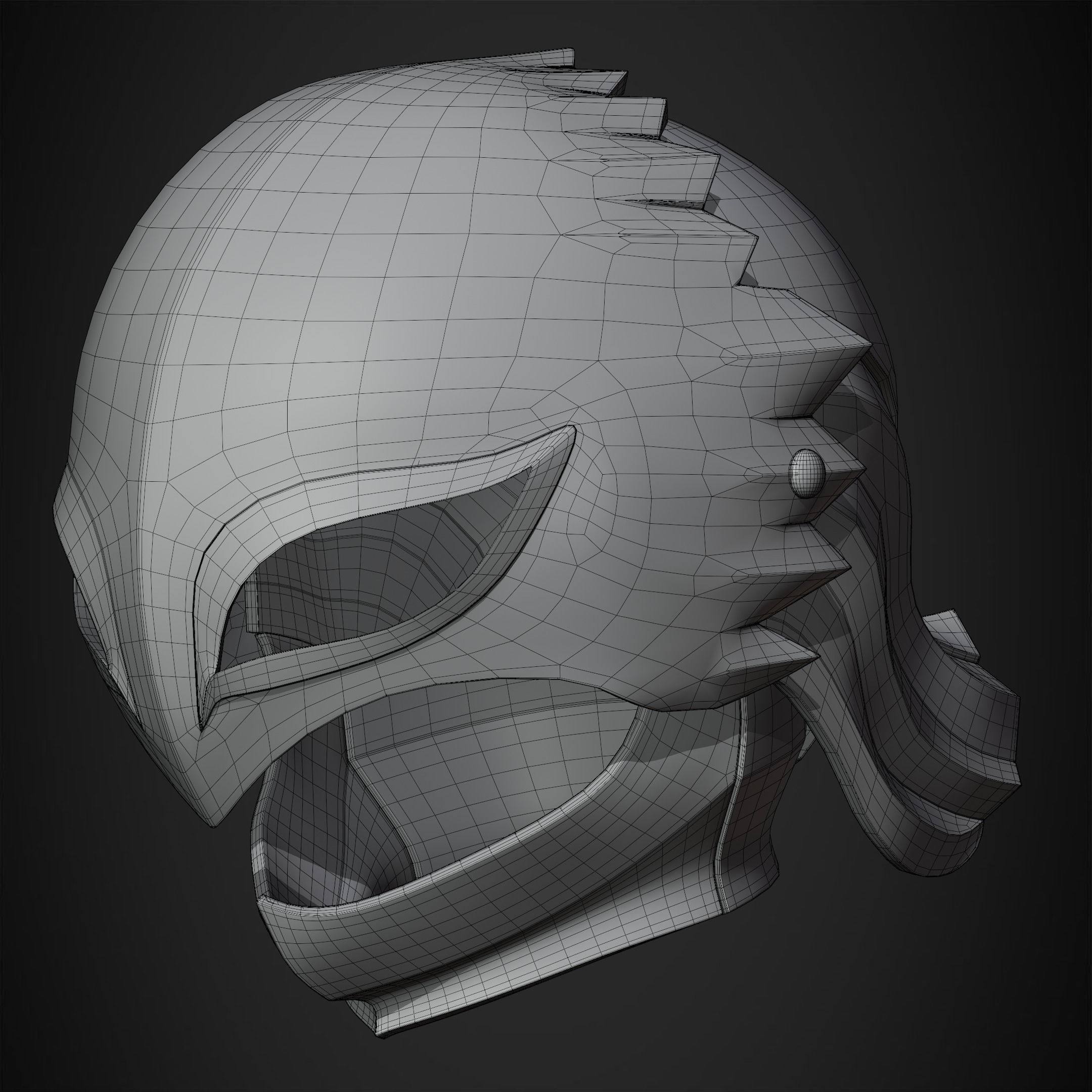 Berserk Griffith Helmet for Cosplay 3D model 3D printable | CGTrader