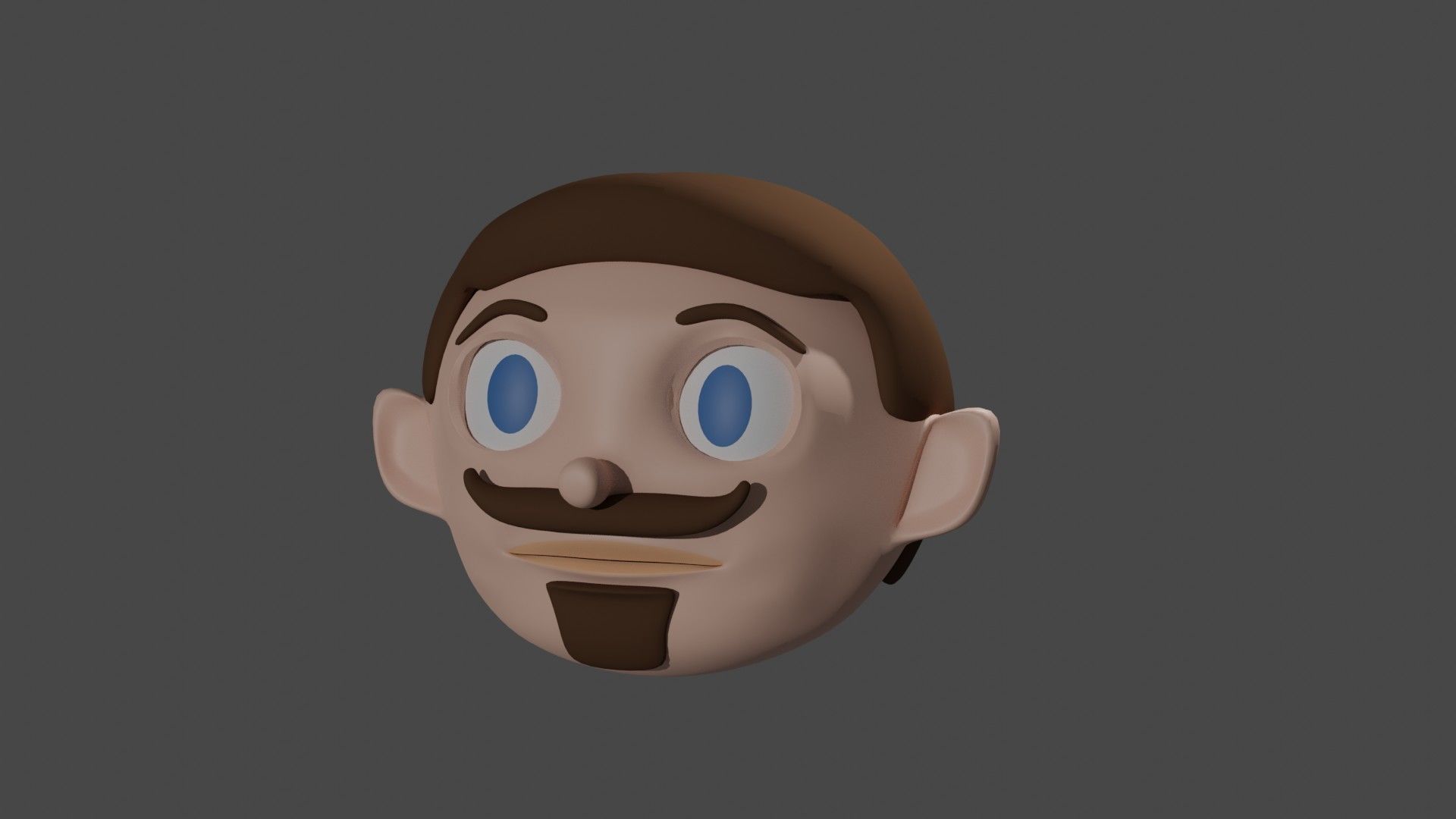 3D SIMPLE CARTOON CHARCTER MAN WITH BREAD 3D model animated | CGTrader