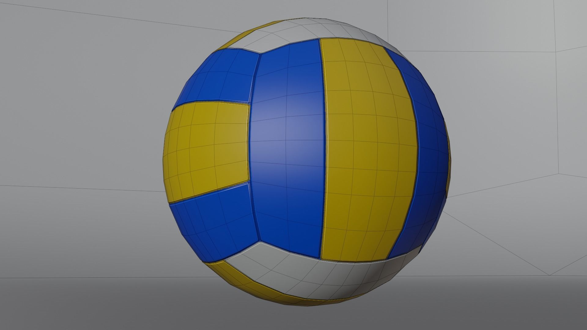3D model volleyball ball VR / AR / low-poly | CGTrader
