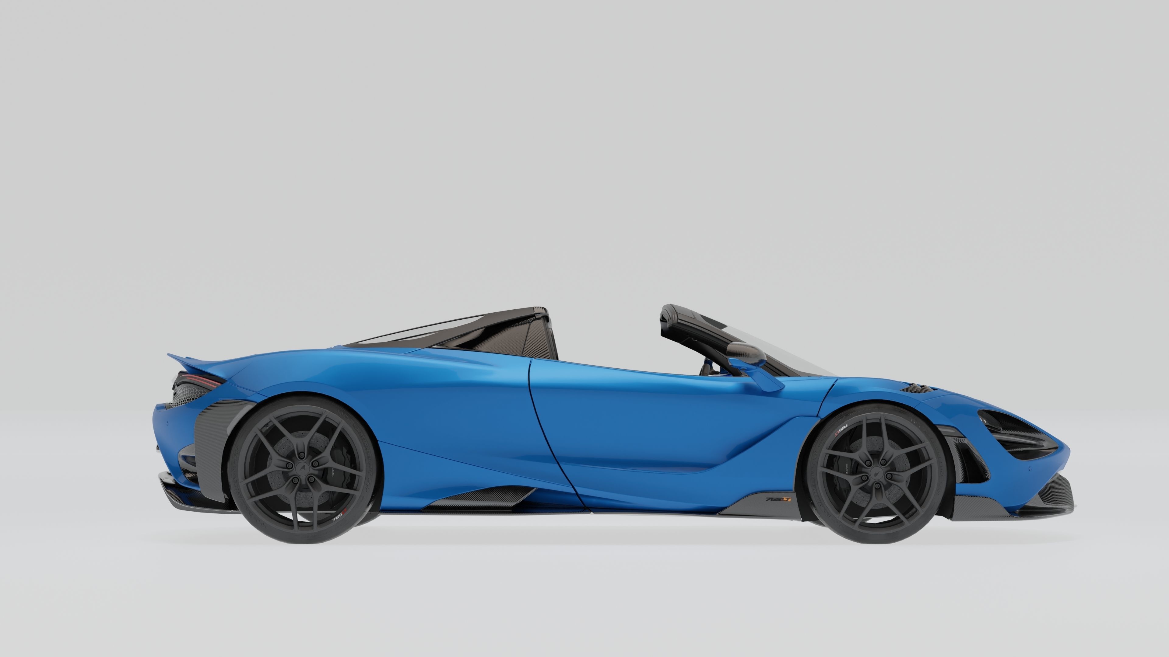 McLaren 765LT 3D model rigged | CGTrader