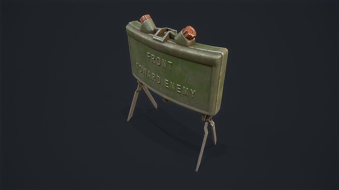 3D model Claymore Mine VR / AR / low-poly | CGTrader