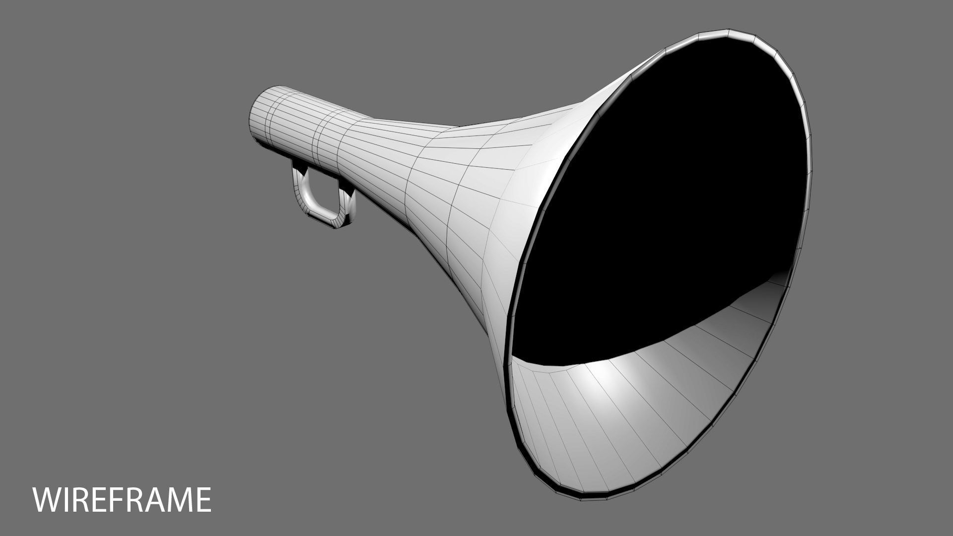 Horn Antenna - Funnel 3D model | CGTrader