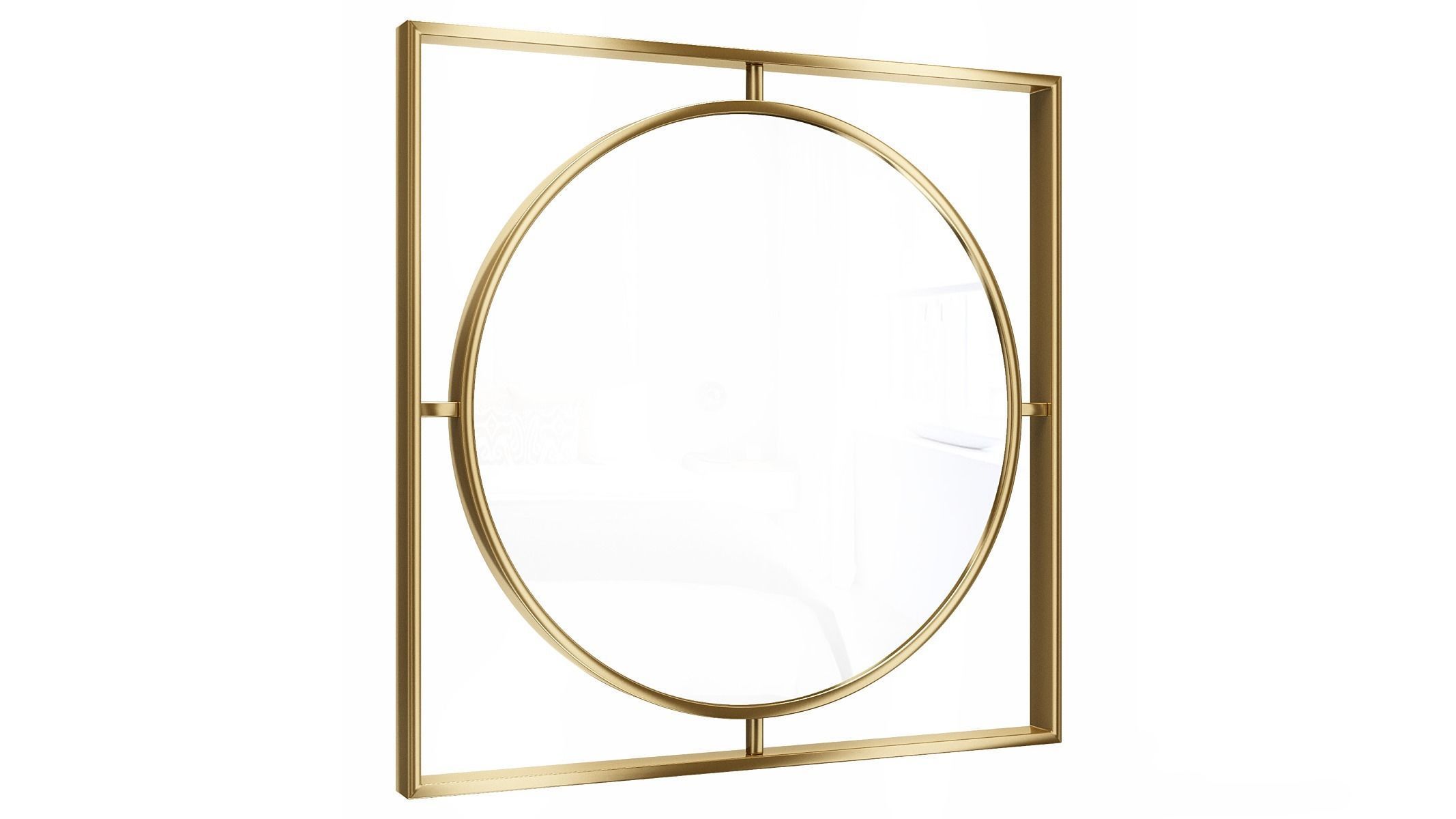 Mirror in a metal frame GZ-M1067 3D model | CGTrader