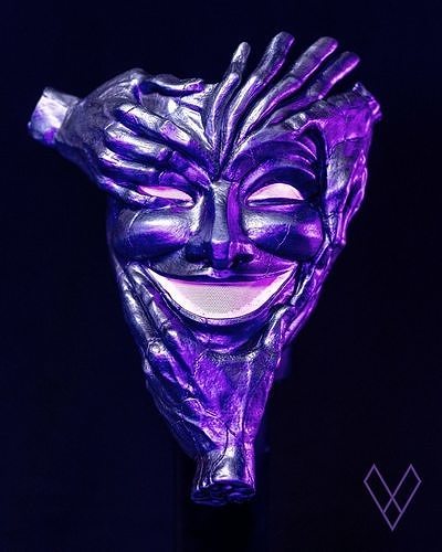 Amphitruo Mask 3D model 3D printable | CGTrader