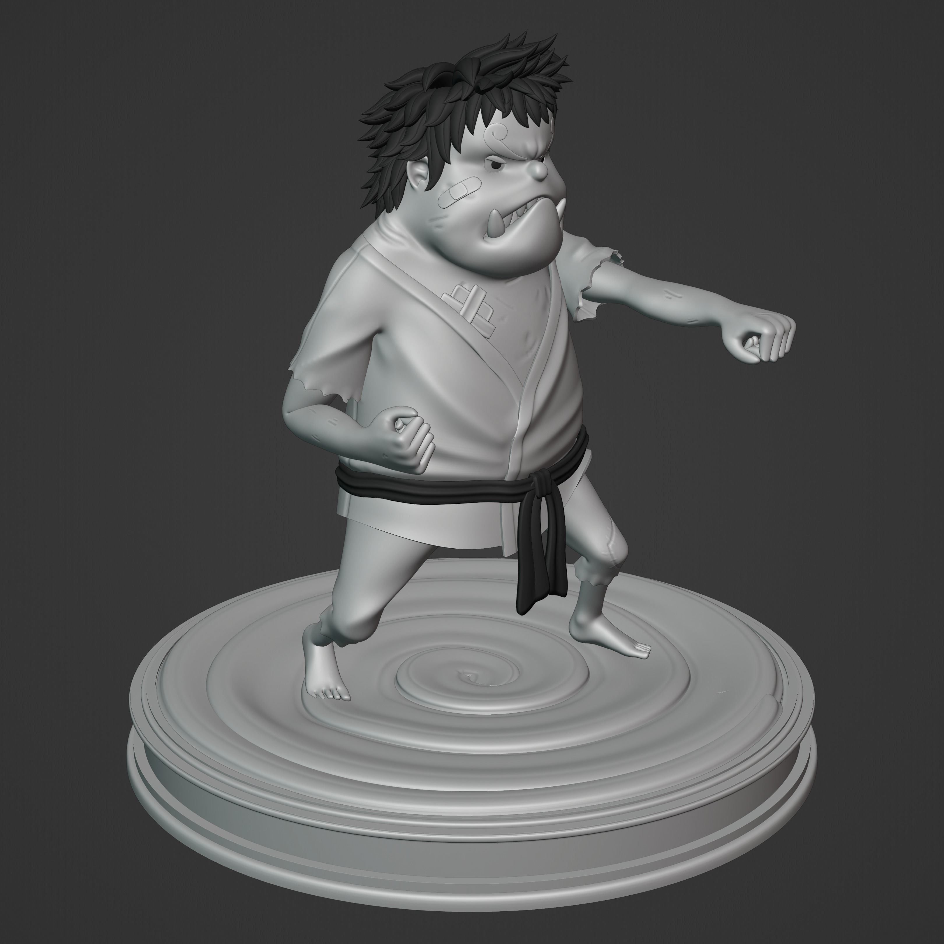 3D model JIMBEI KID VERSION ONE PIECE VR / AR / low-poly | CGTrader
