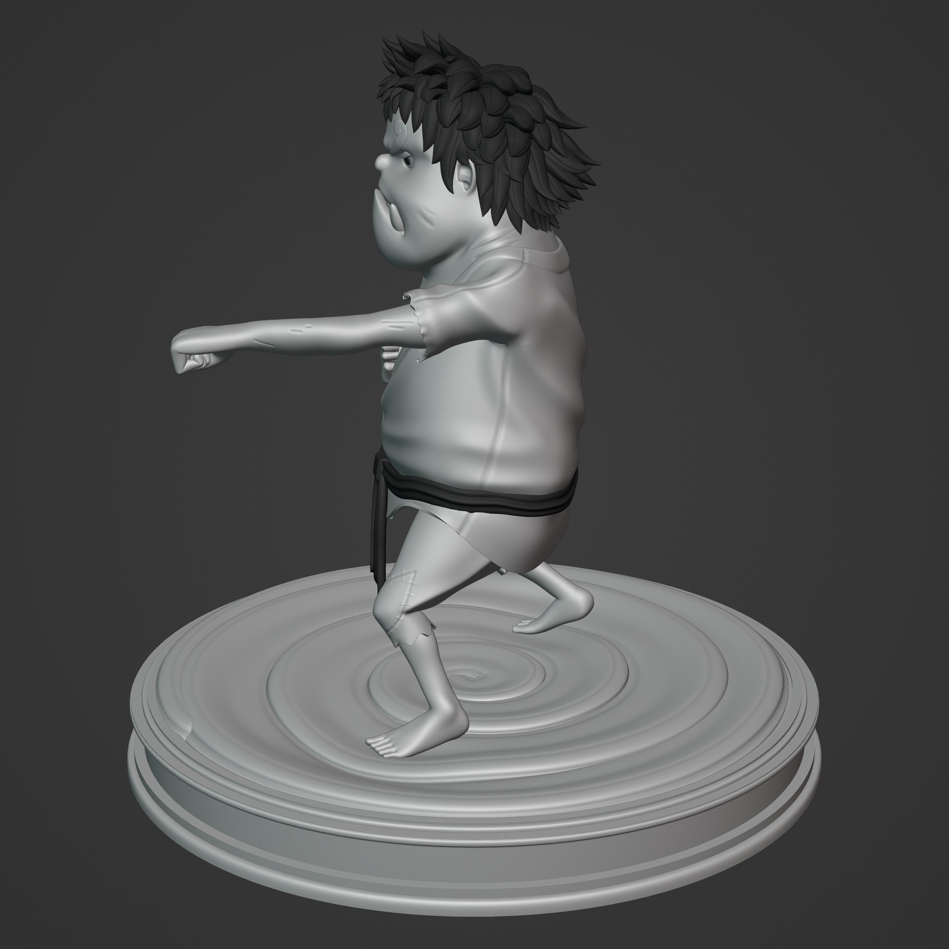 3D model JIMBEI KID VERSION ONE PIECE VR / AR / low-poly | CGTrader