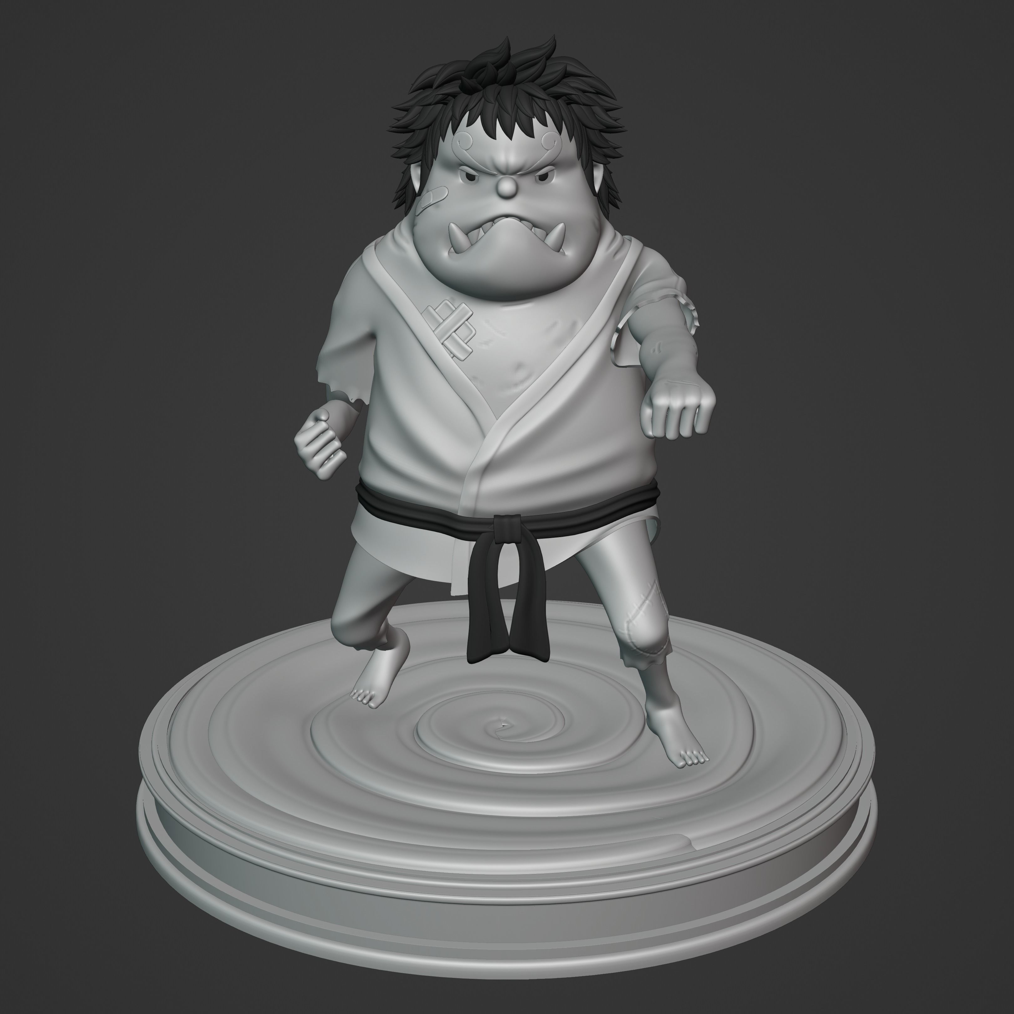 3D model JIMBEI KID VERSION ONE PIECE VR / AR / low-poly | CGTrader