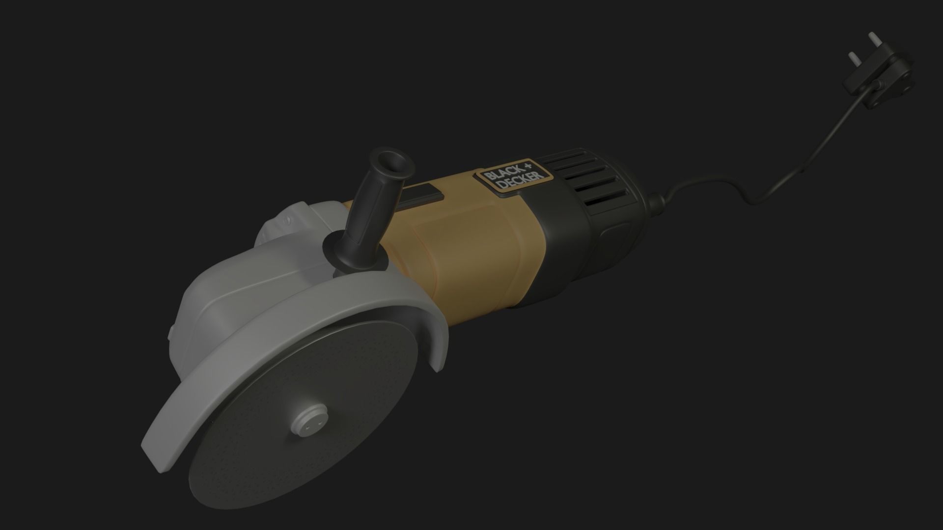 Grinding Wheel 3D model rigged | CGTrader