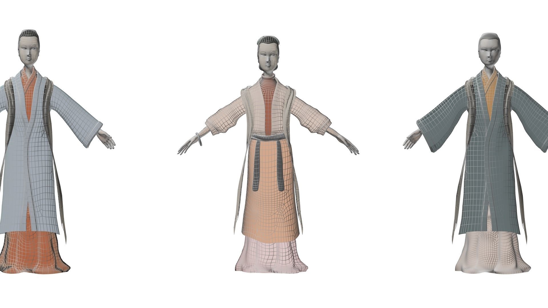 Ink man animation 3D model animated rigged | CGTrader