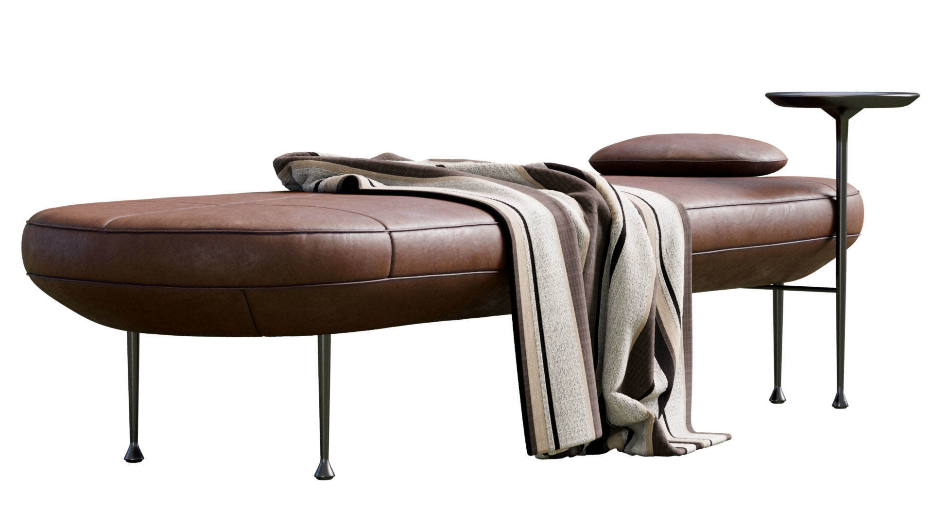 Chaise Longue Canoe 3D model | CGTrader