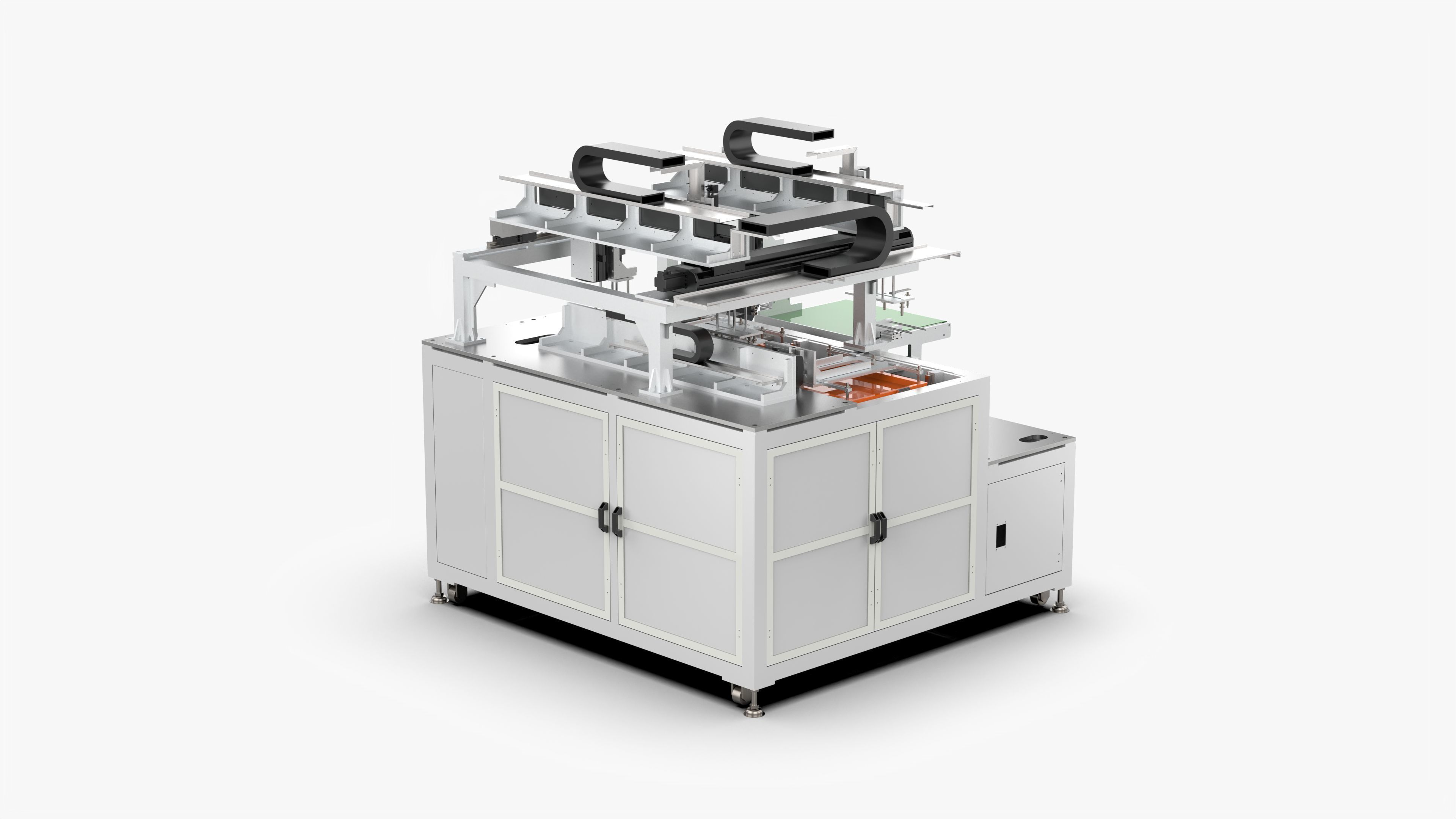 Automatic PCB Flat Plate Loading Machine 3D model | CGTrader