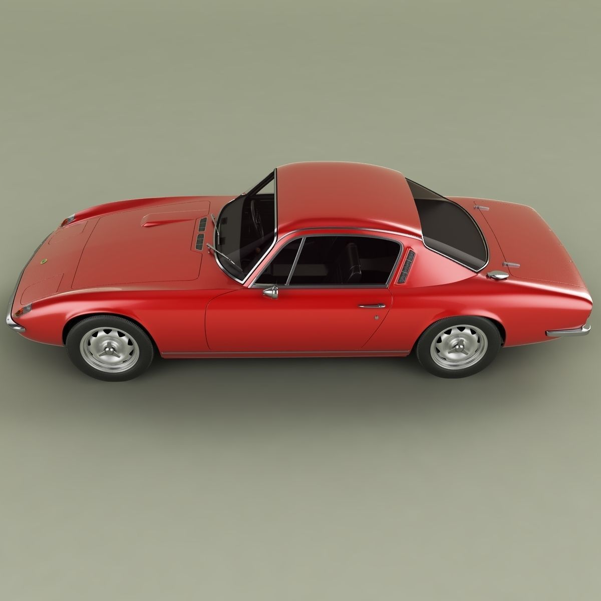 Lotus Elan Plus2 Coupe 3D model | CGTrader