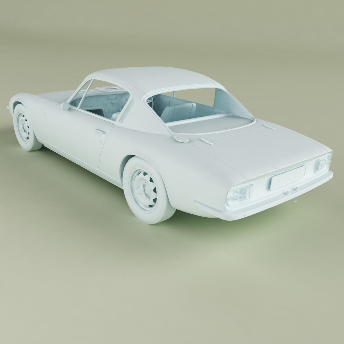 Lotus Elan Plus2 Coupe 3D model | CGTrader