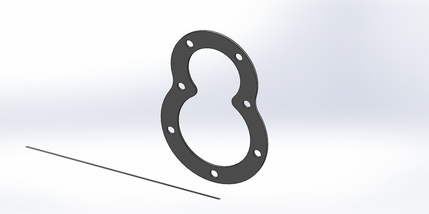 Rotary Piston Oil Pump - Solidworks Tutorial 3D model animated | CGTrader