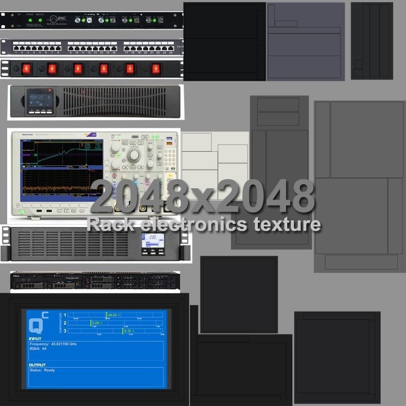 Quantum Computer 3D model | CGTrader