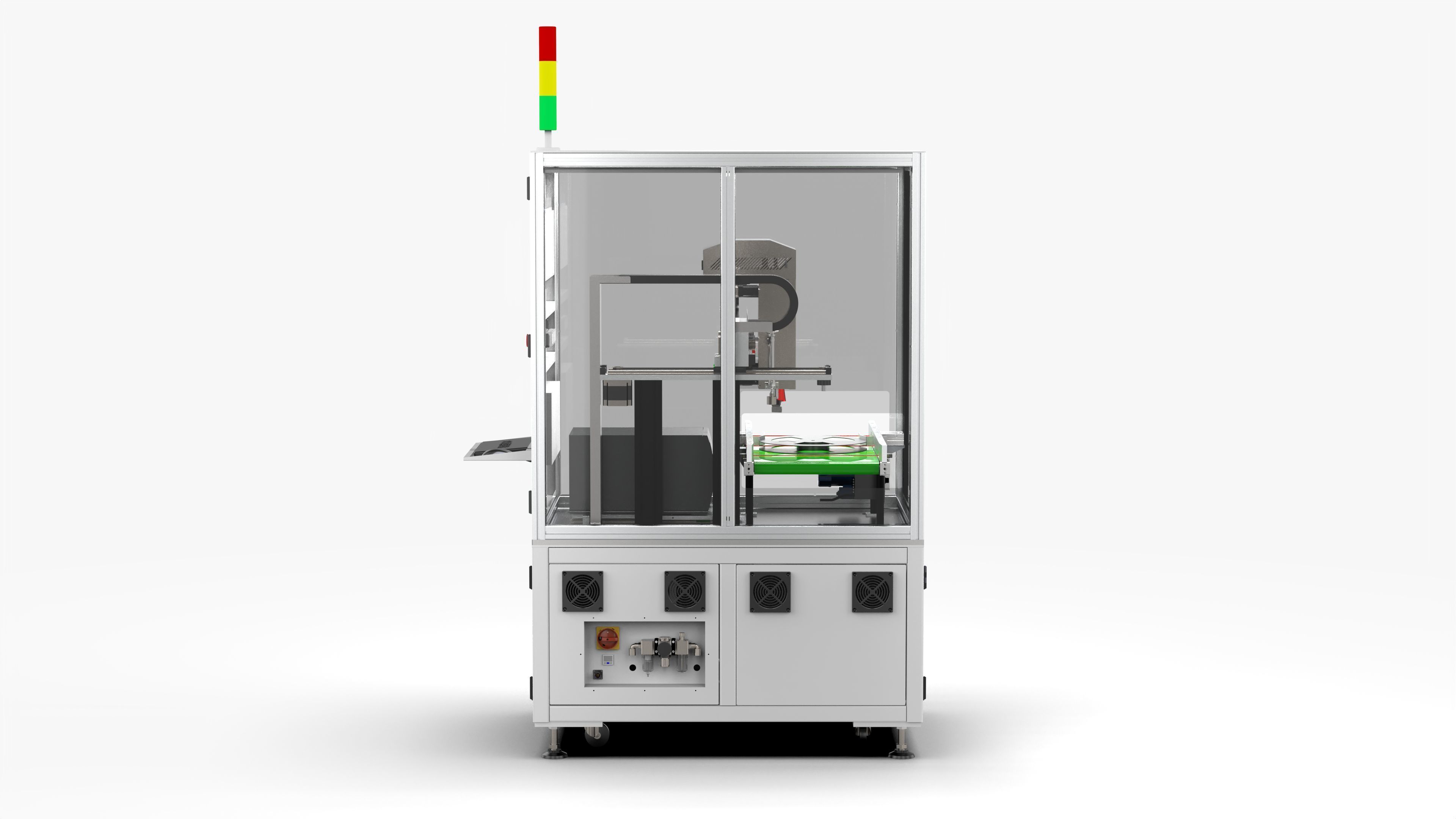 Automatic Scanning Code Labeling Machine 3D model | CGTrader