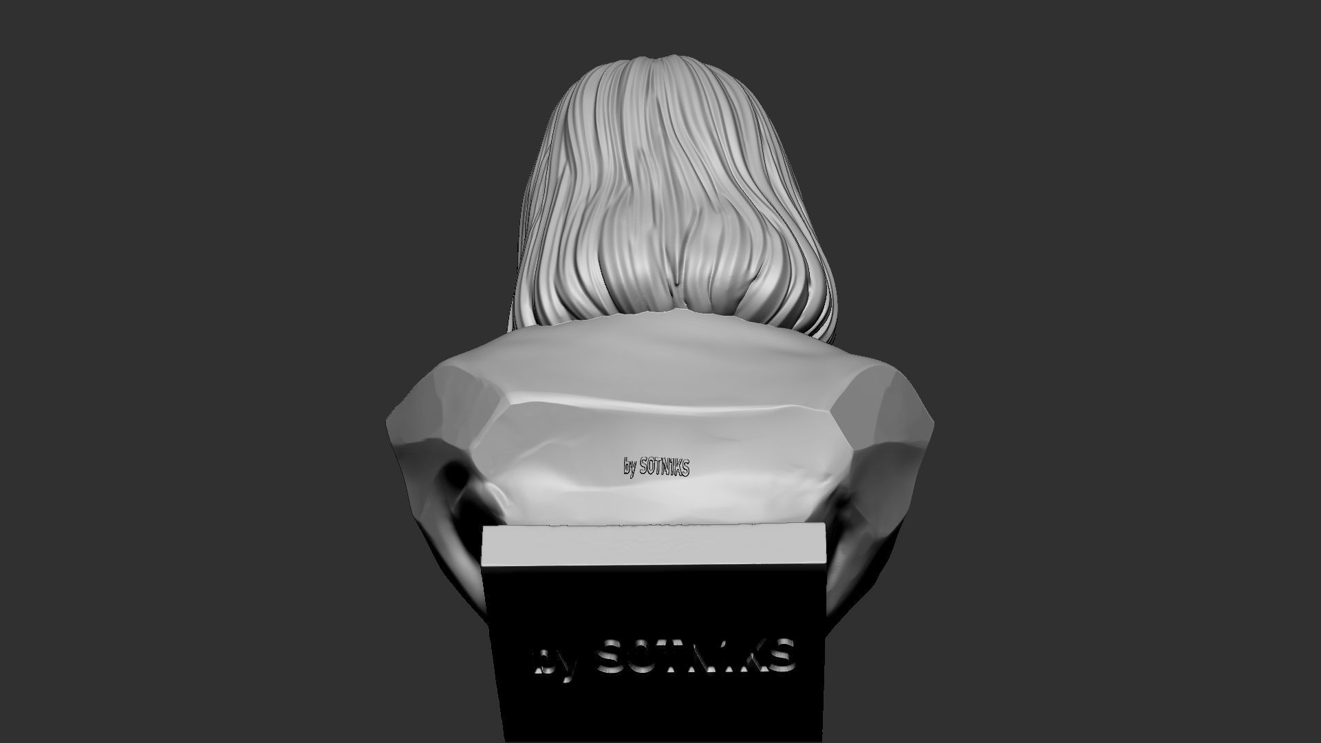 Billie Eilish 3D model 3D printable | CGTrader