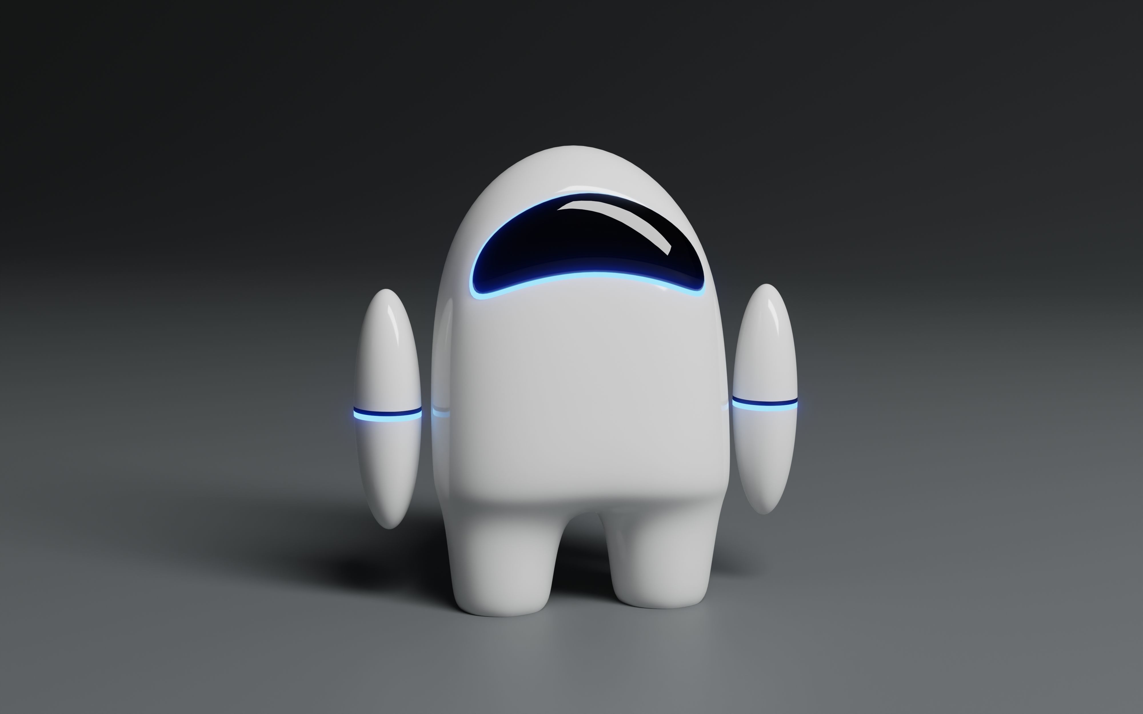 among us 3d robot model 3D model | CGTrader