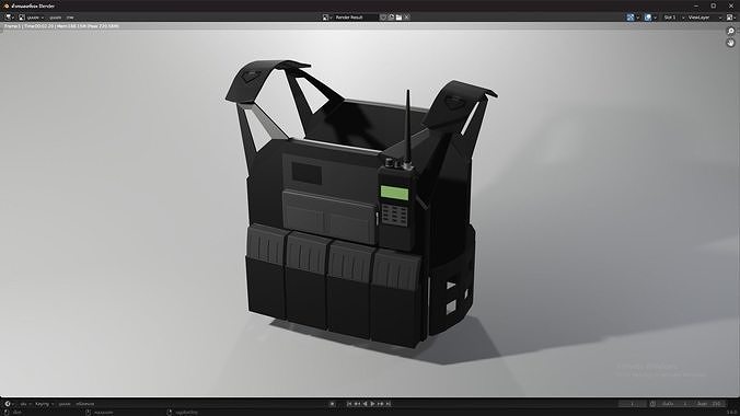 bulletproof 3D model | CGTrader