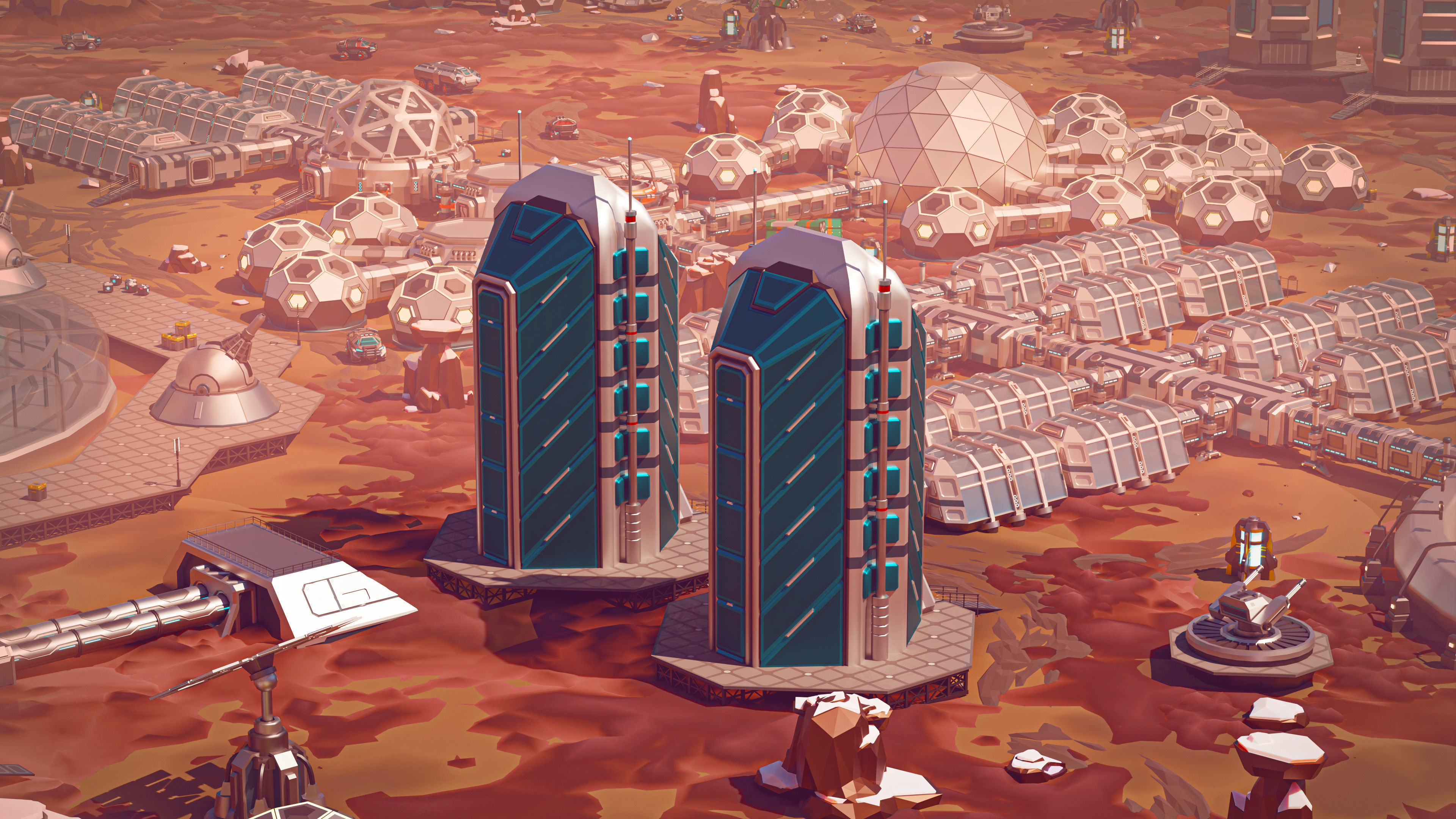 3D model Space station 2 VR / AR / low-poly | CGTrader