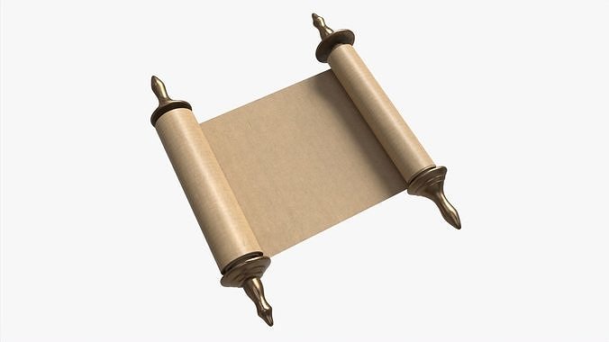 Blank Torah Scroll